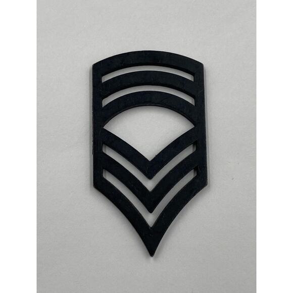 Other | Us Army Master Sergeant Subdued Rank Insignia Lapel Pin | Poshmark